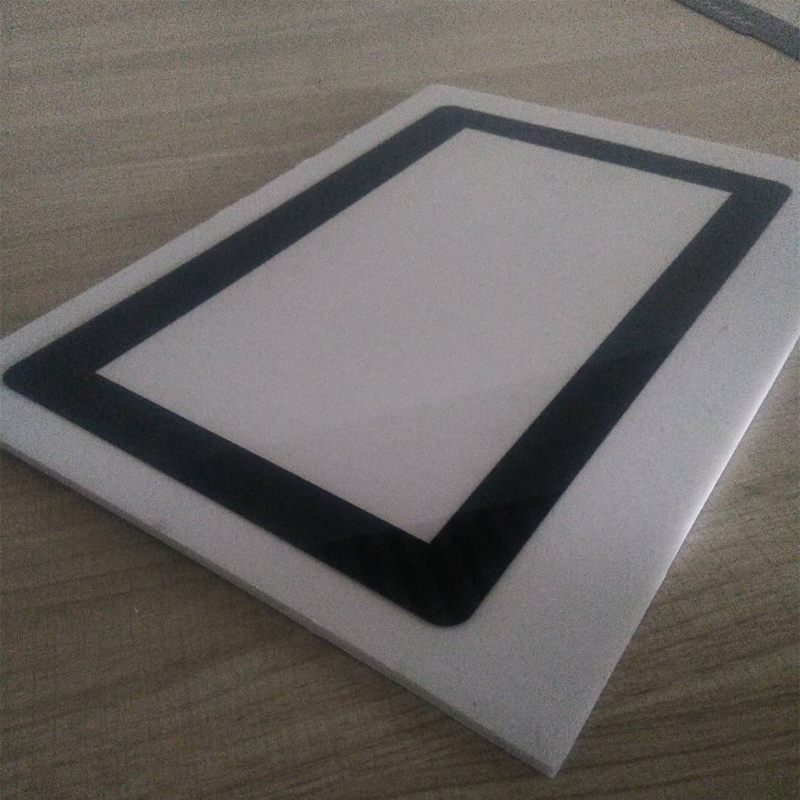 Custom Touch Screen Overlays Tempered Glass For Electronic Equipment ...